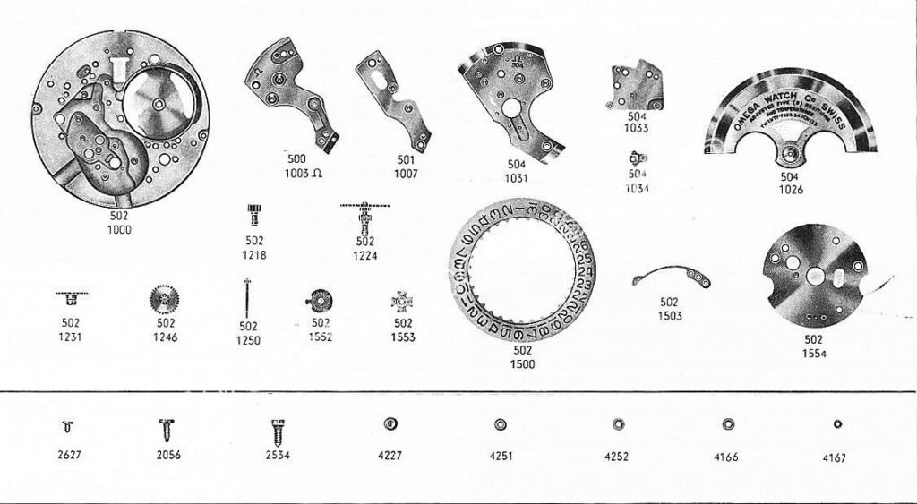 Omega 504 - watch-spares.com