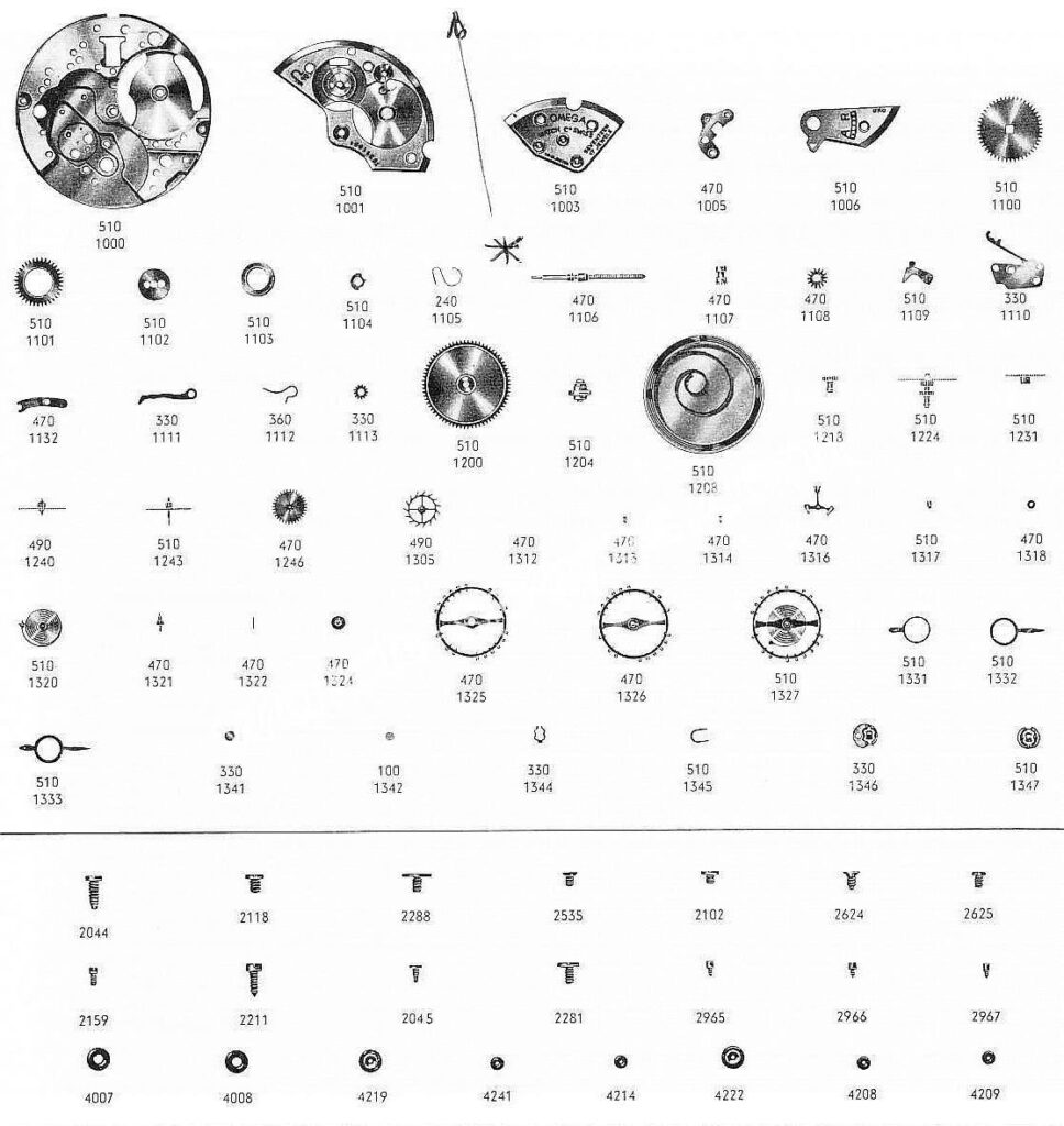 Omega 510 - watch-spares.com